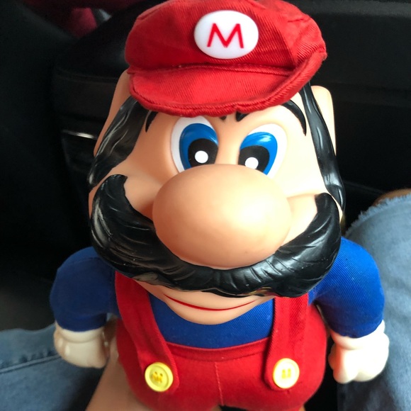 Other | Rare Mario Plush Toy 1989 | Poshmark
